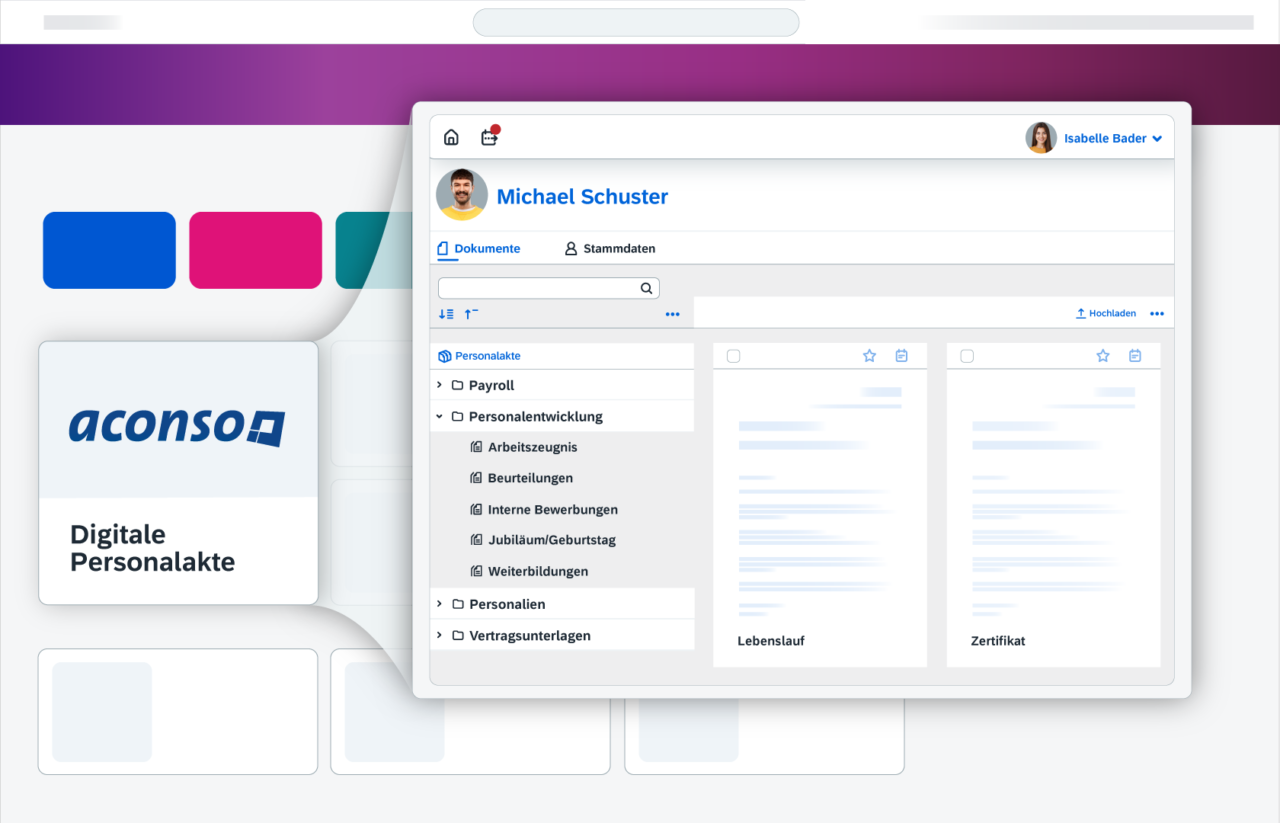 aconso - HR-Dokumente einfach digital verwalten