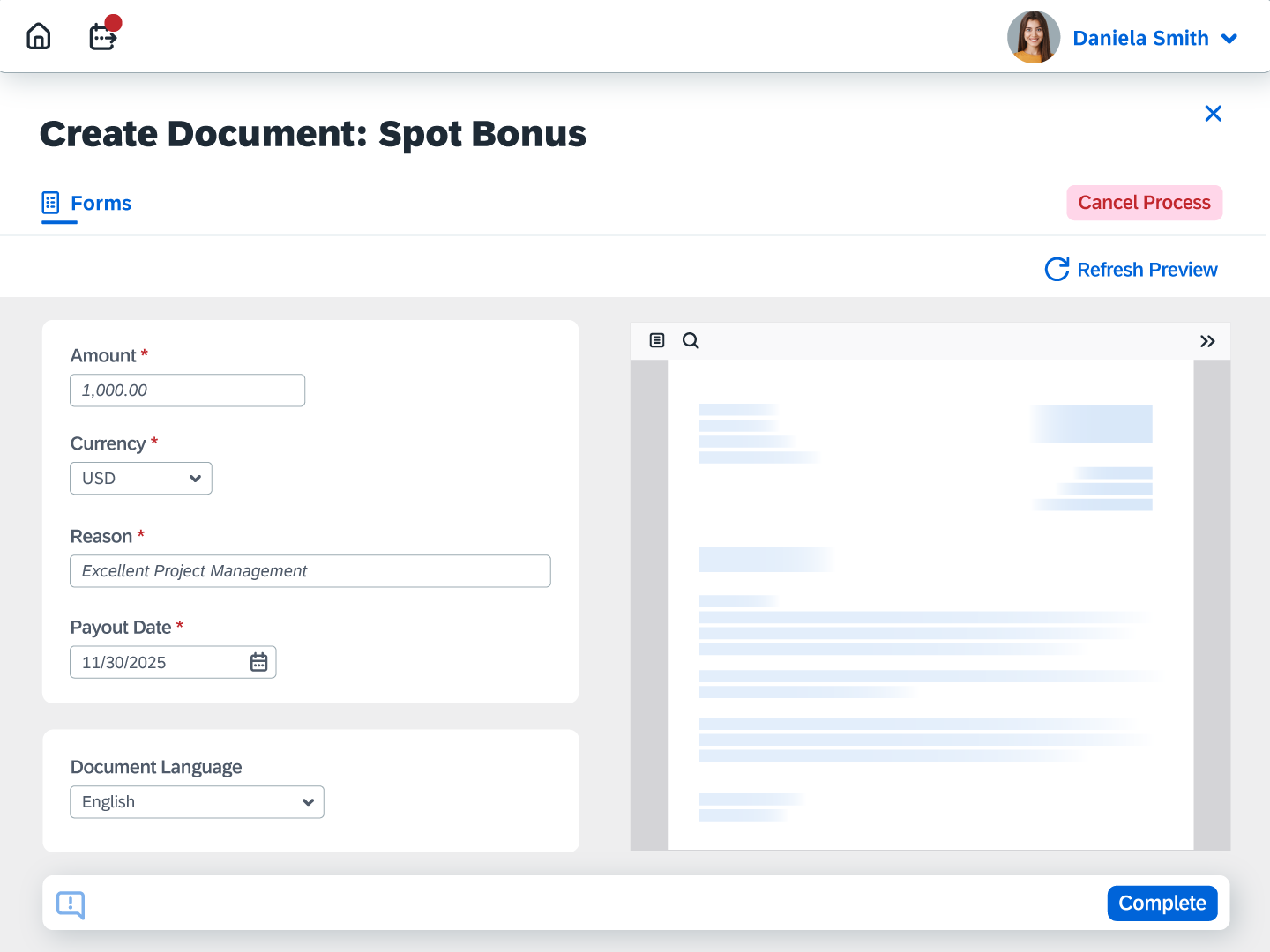 HR Software for Automated Document Generation | aconso